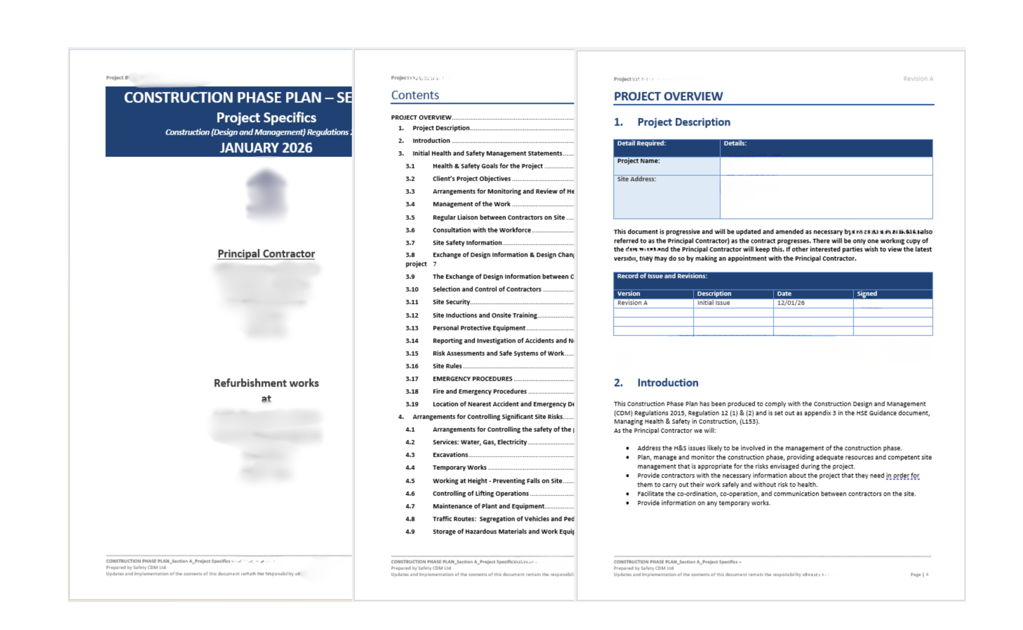 Need Help With Your Construction Phase Plan? Here’s What Ours Include ...